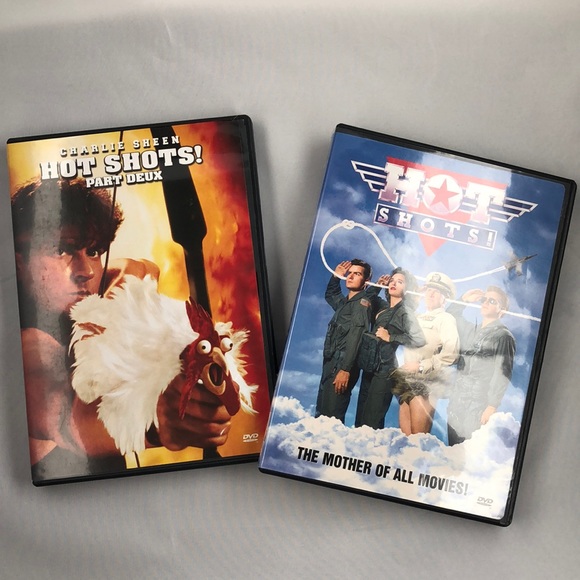 Media | Hot Shots Dvd Bundle | Poshmark